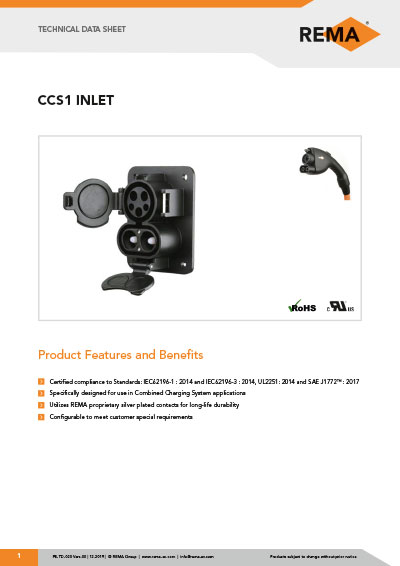 CCS 1 Inlet – REMA-EV